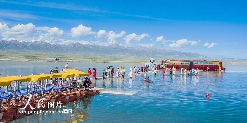Stunning summer scenery of “Mirror of the Sky” in NW China’s Qinghai ...